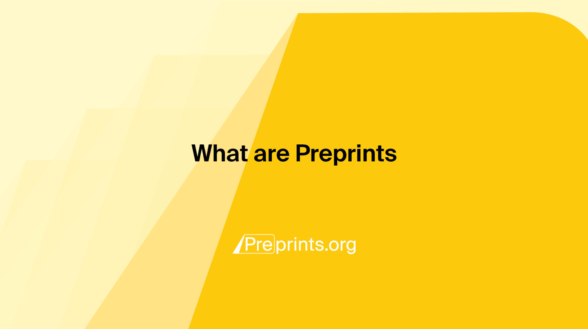 What Are Preprints? - MDPI Blog