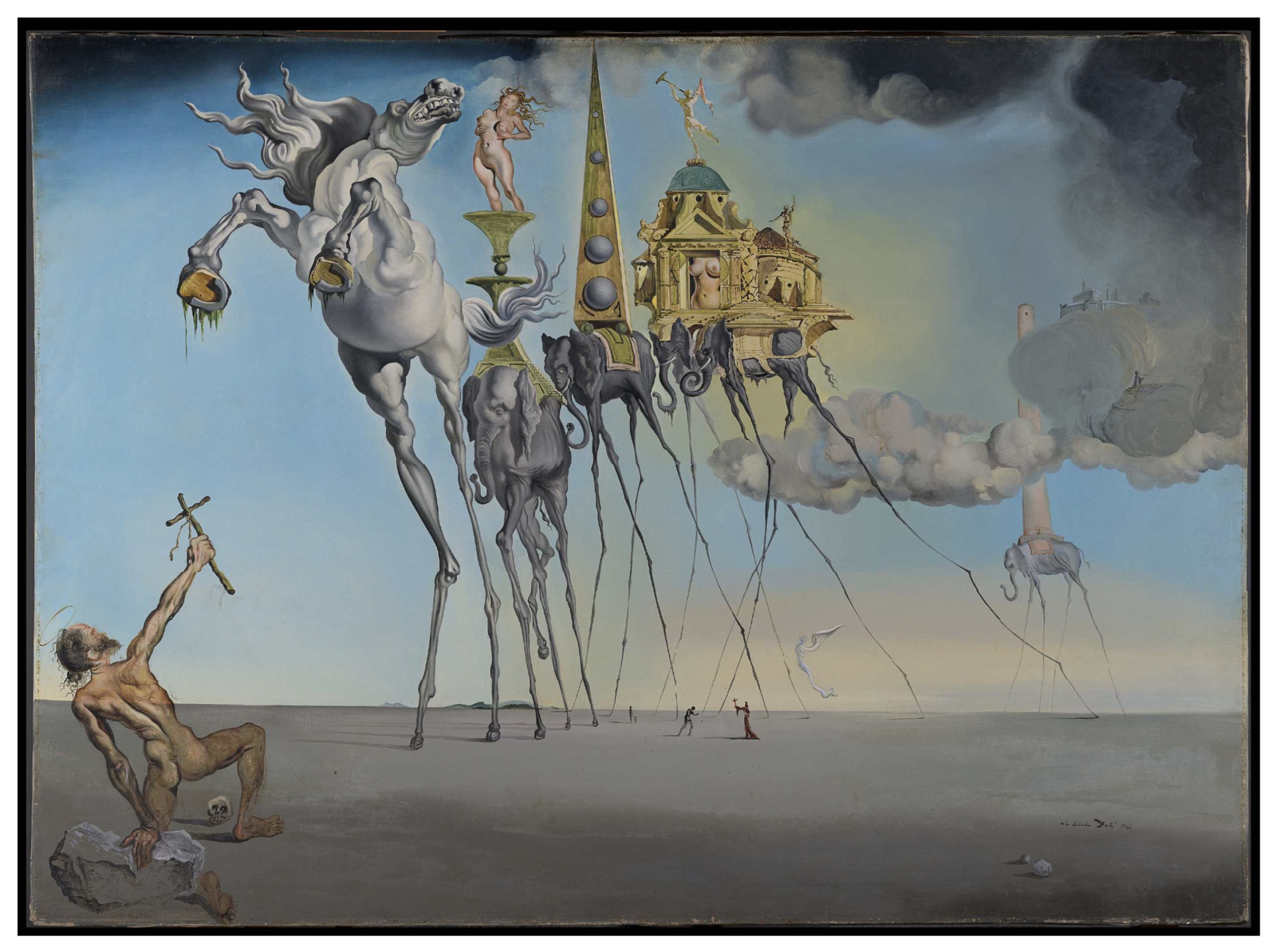 Analysis of Iconic Dalí Painting Shows Signs of Early Degradation ...